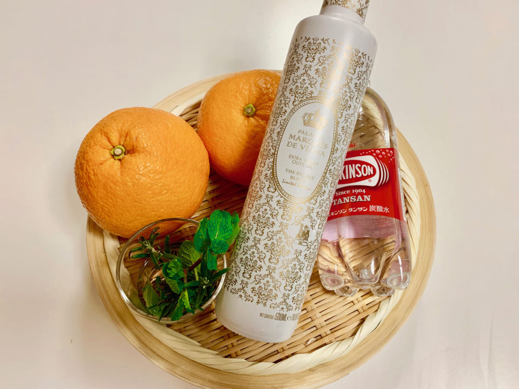 recipe-sweet-watson-pomelo-olive-oil_ingre | 生ハム、オリーブオイルの情報・通販サイト｜THE STORY